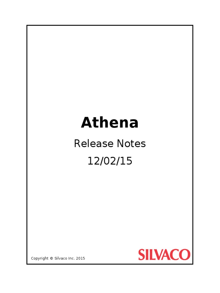 Athena Notes 2019 00 PDF | PDF | Computers