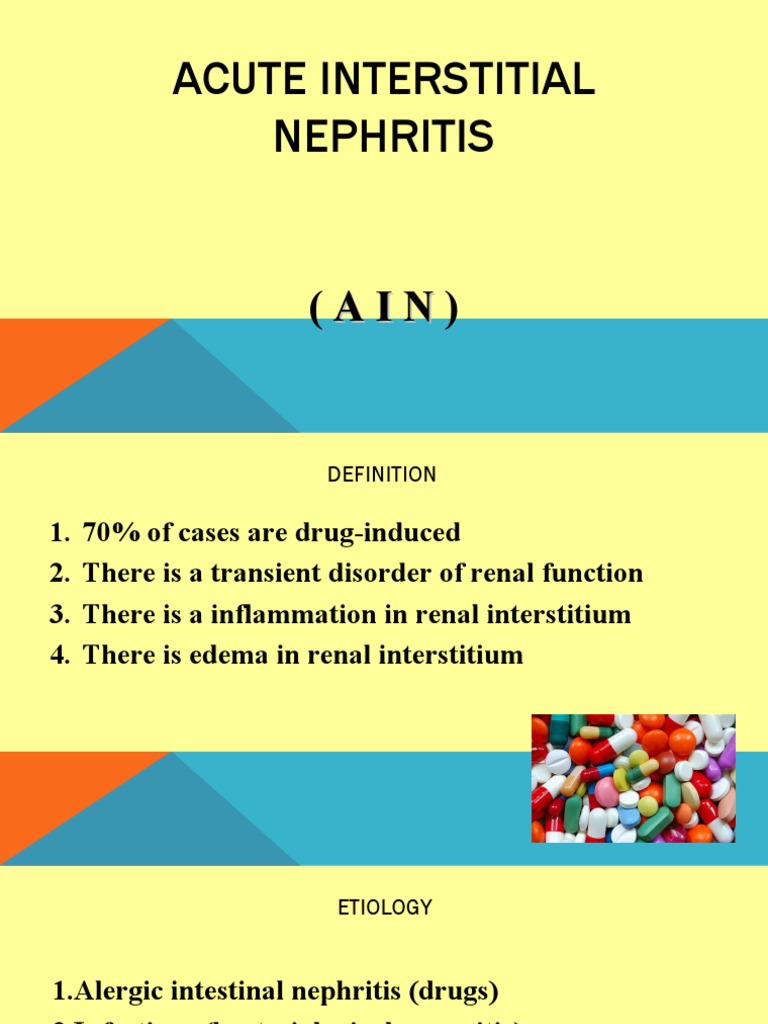 Acute Interstitial Nephritis 2 | PDF | Kidney Disease | Rtt