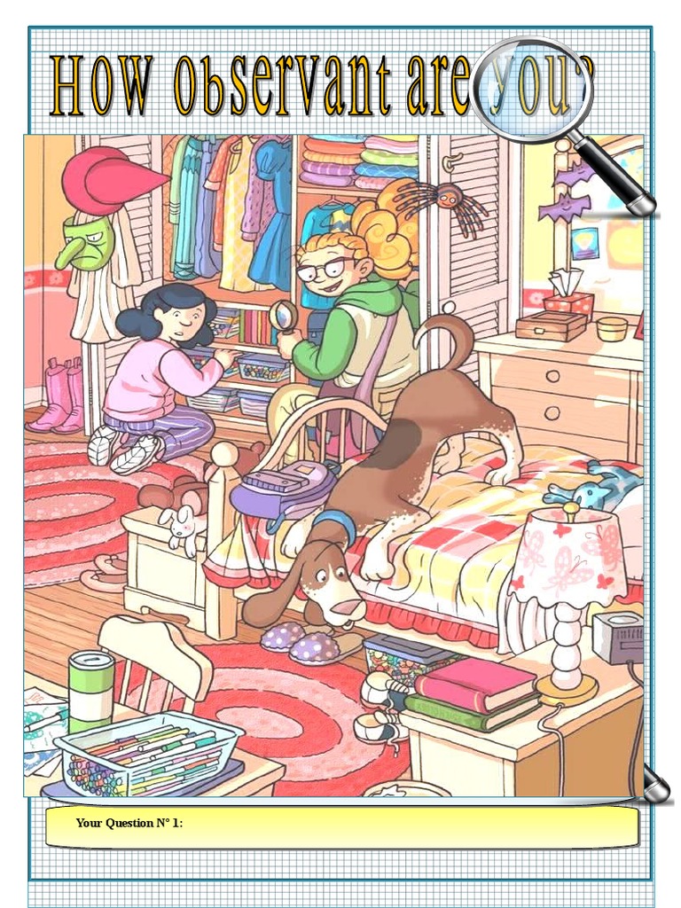 How Many Things Can You See? Where Are They? | PDF | Leisure