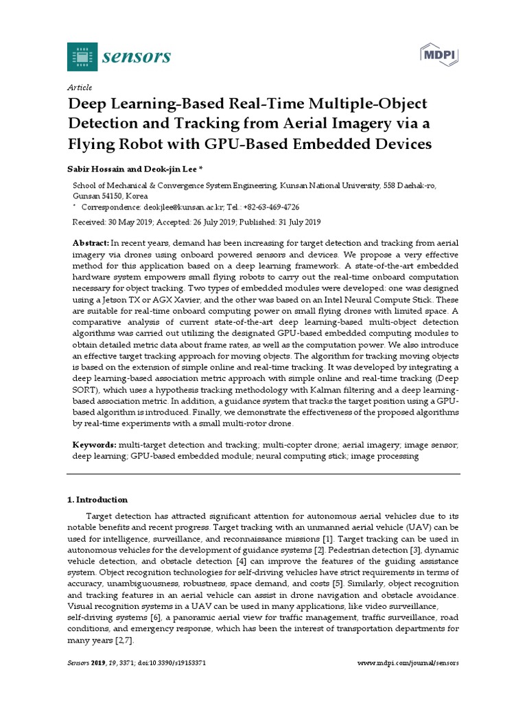 Deep Learning-Based Real-Time Multiple-Object Detection and Tracking ...