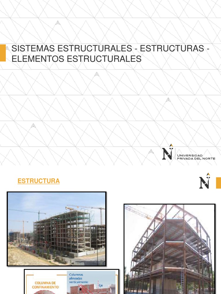 Sistemas Estructurales - Estructuras - Elementos Estructurales | PDF ...