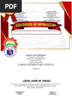 Class Record Cover Page 2017 - 2018 | PDF