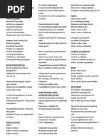 Luksang Parangal Alay Sa Yumao | PDF