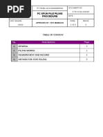 03 Spun Pile Piling Procedure | PDF | Deep Foundation | Prestressed ...