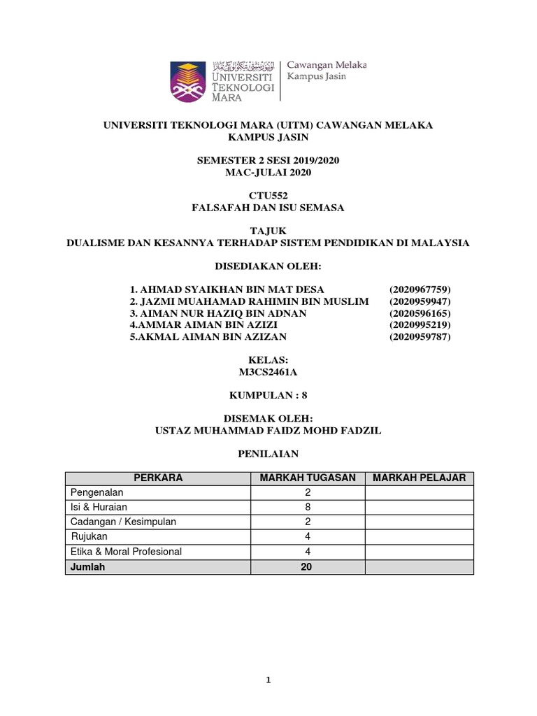 Ctu Report Group 8 Full | PDF