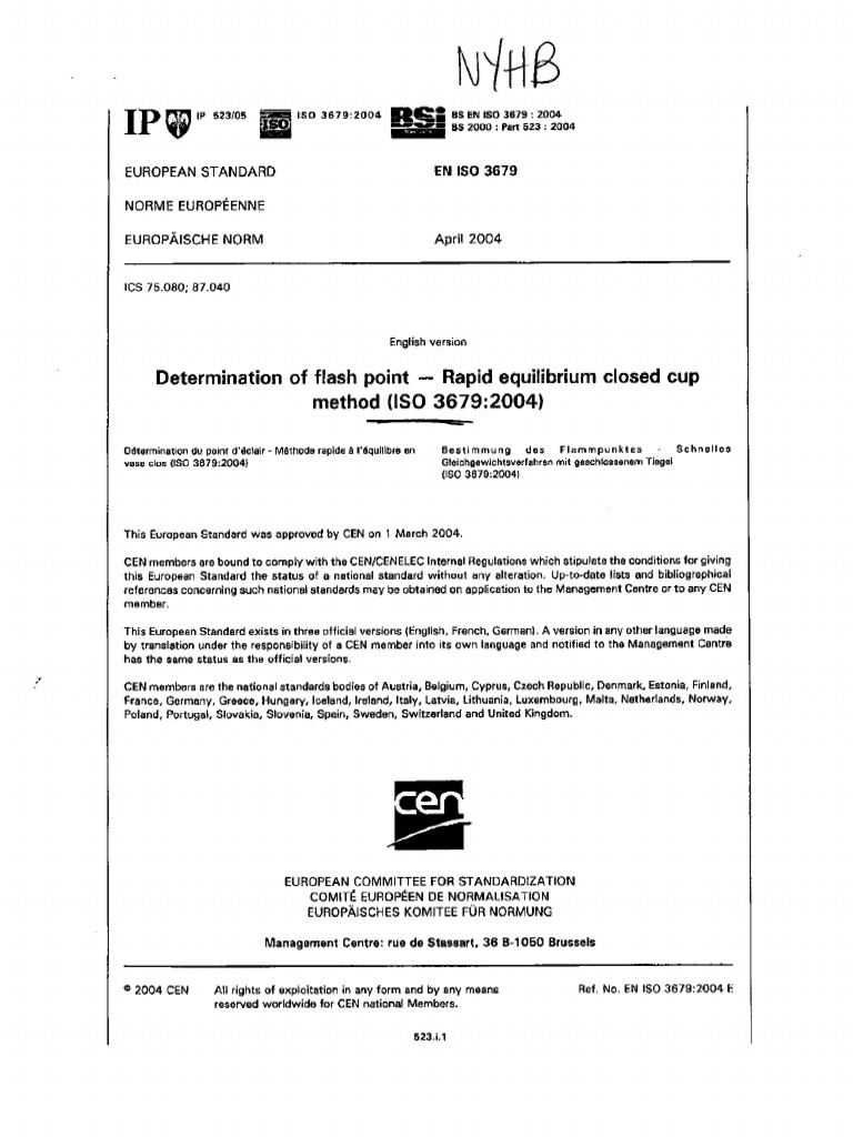 En Iso 3679-04 | PDF