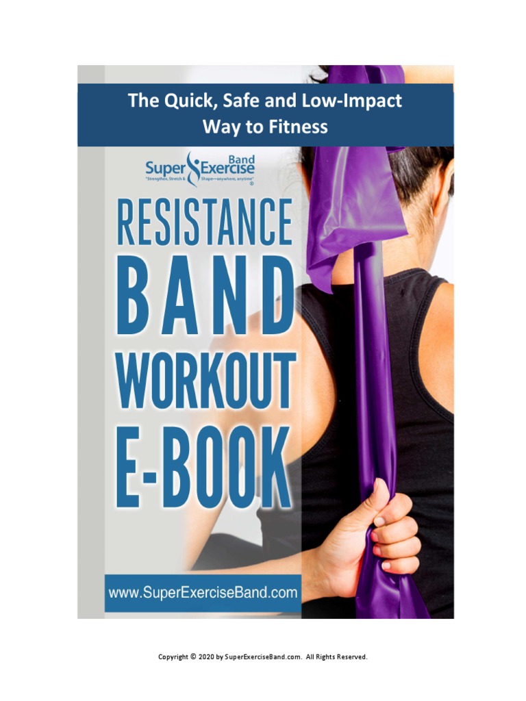 Super Exercise Band USA Resistance Band Workout Book | PDF | Weight ...