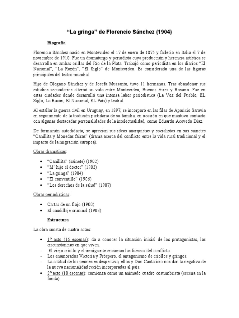 La gringa: Conflicto entre culturas | PDF | Libros para adolescentes ...