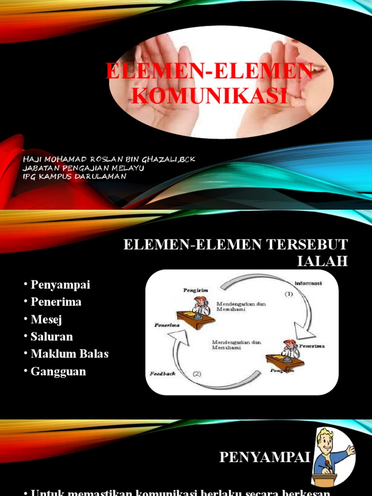 Elemen-Elemen Komunikasi | PDF | Karier & Perkembangan | Seni ...