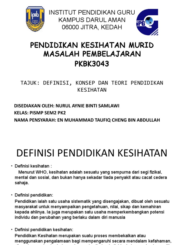 Pembentangan Tutorial | PDF