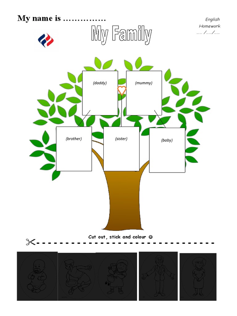 Family Tree Fun Activities Games - 74372 | PDF