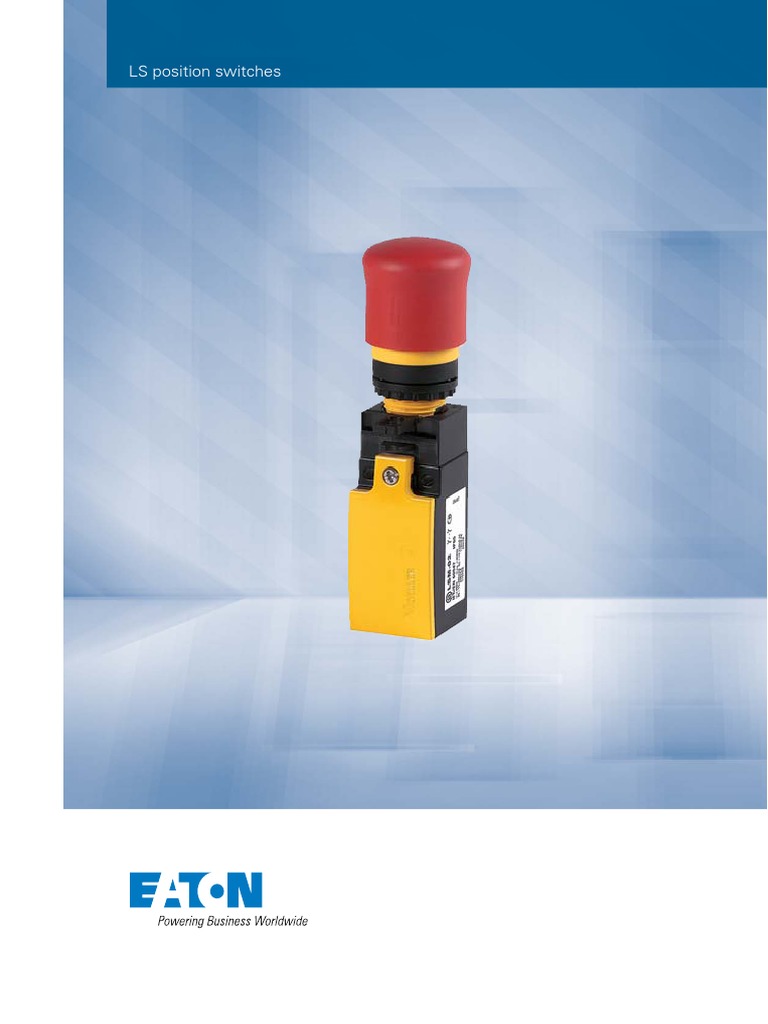 Catalogue - LS-Titan Position Switches | PDF | Switch | Electrical Engineering