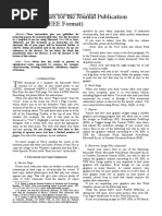 AIAA Technical Paper Preparation Guide | PDF