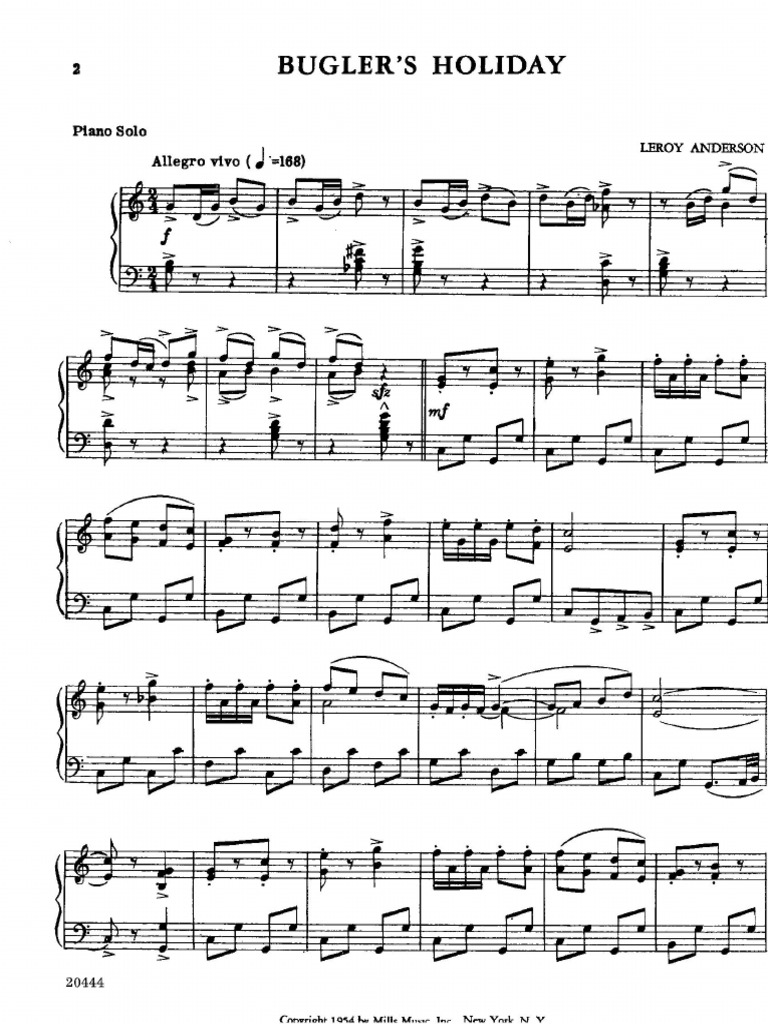 Bugler S Holiday | PDF