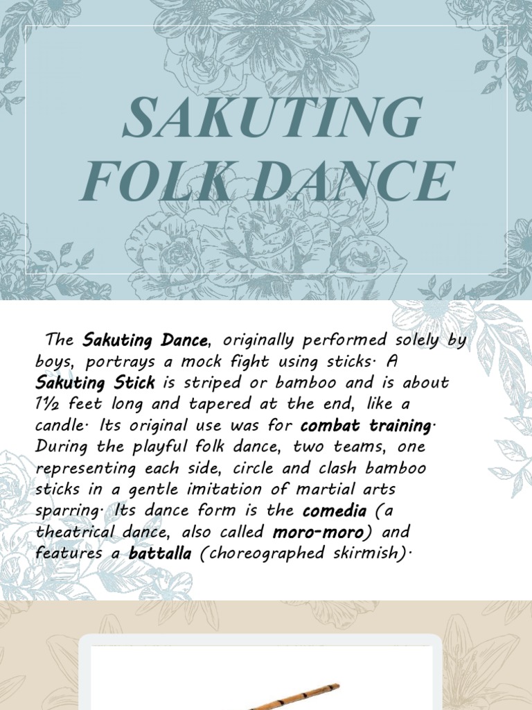 Sakuting Folk Dance | PDF | Dances | Performing Arts