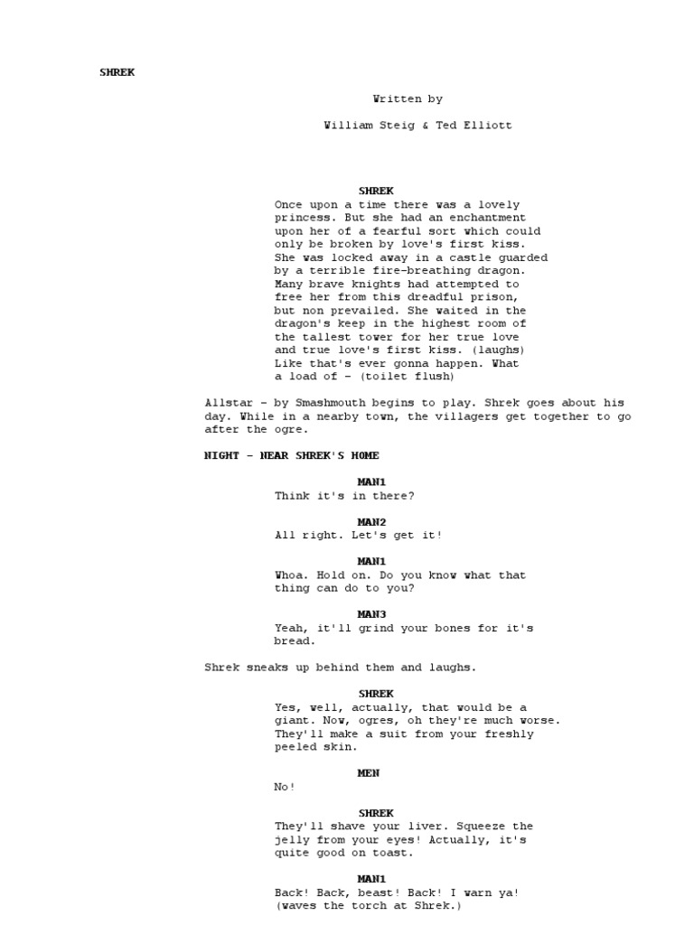 SHREK | PDF | Leisure