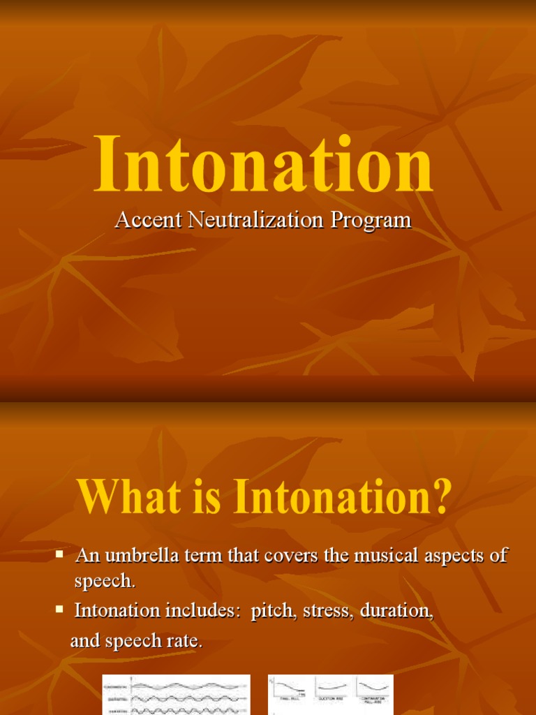 Intonation | PDF | Stress (Linguistics) | Syllable