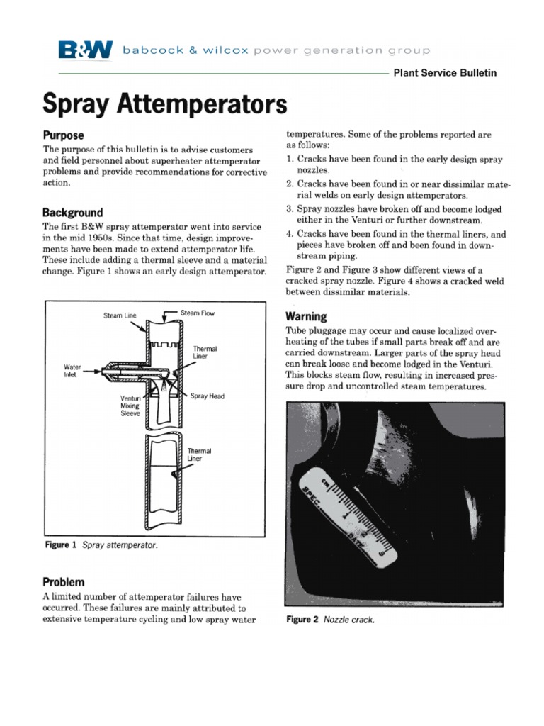 Spray Attemperator | PDF