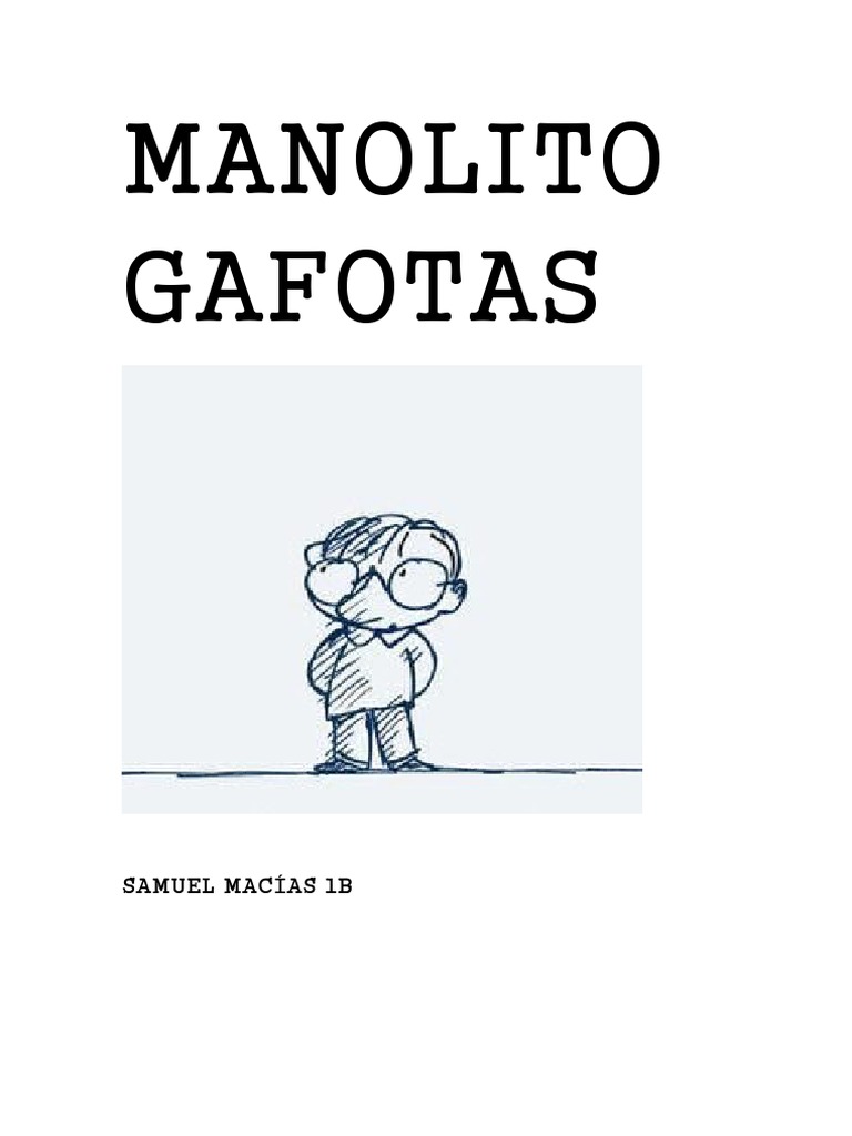 Manolito Gafotas | PDF
