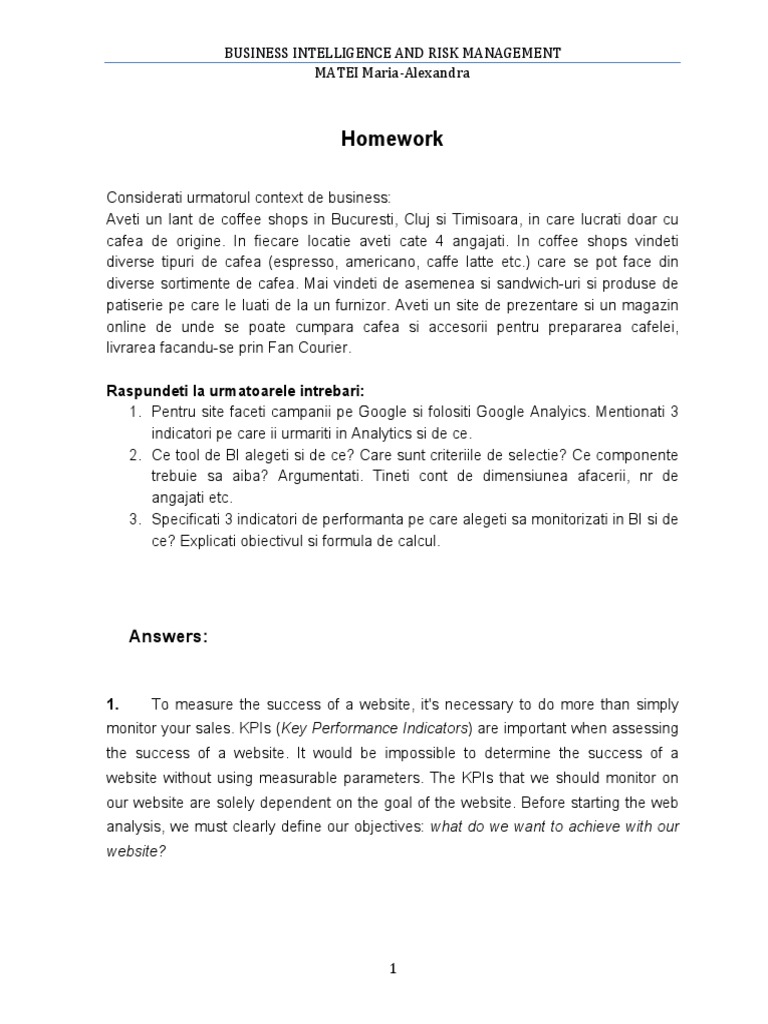 Homework: Raspundeti La Urmatoarele Intrebari | PDF | World Wide Web | Internet & Web