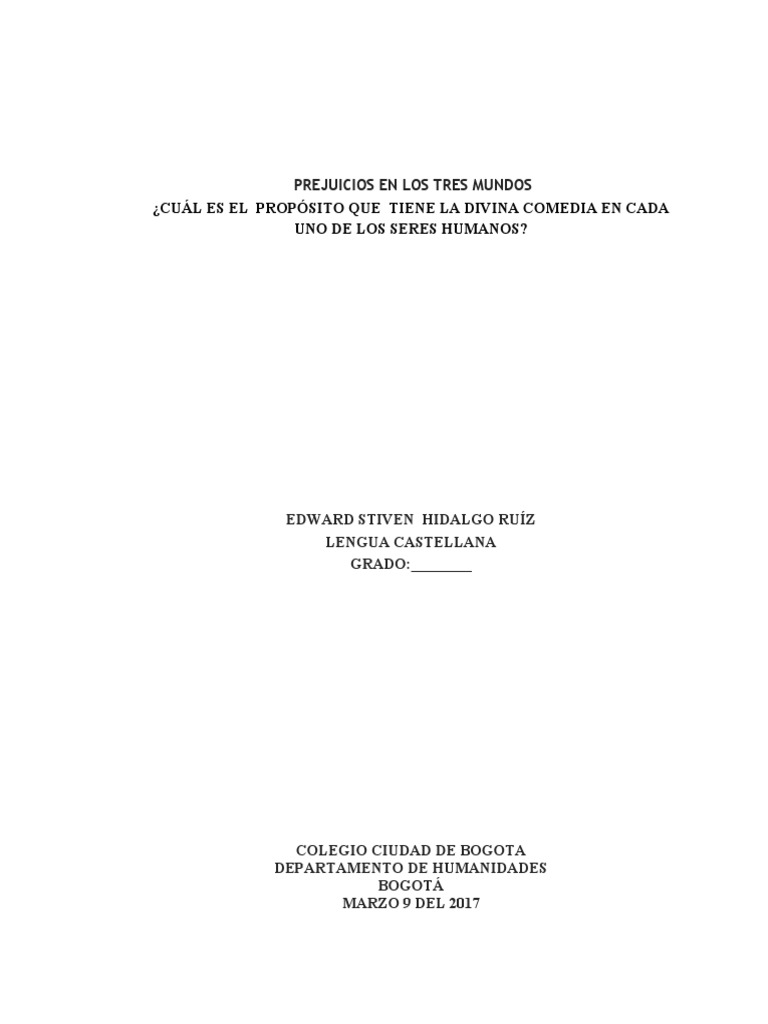 Gerión y la Divina Comedia | PDF | Divina Comedia | Infierno (Dante)
