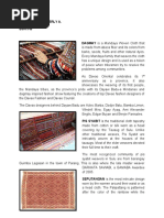 Mandaya and Tausug Textile Traditions | PDF