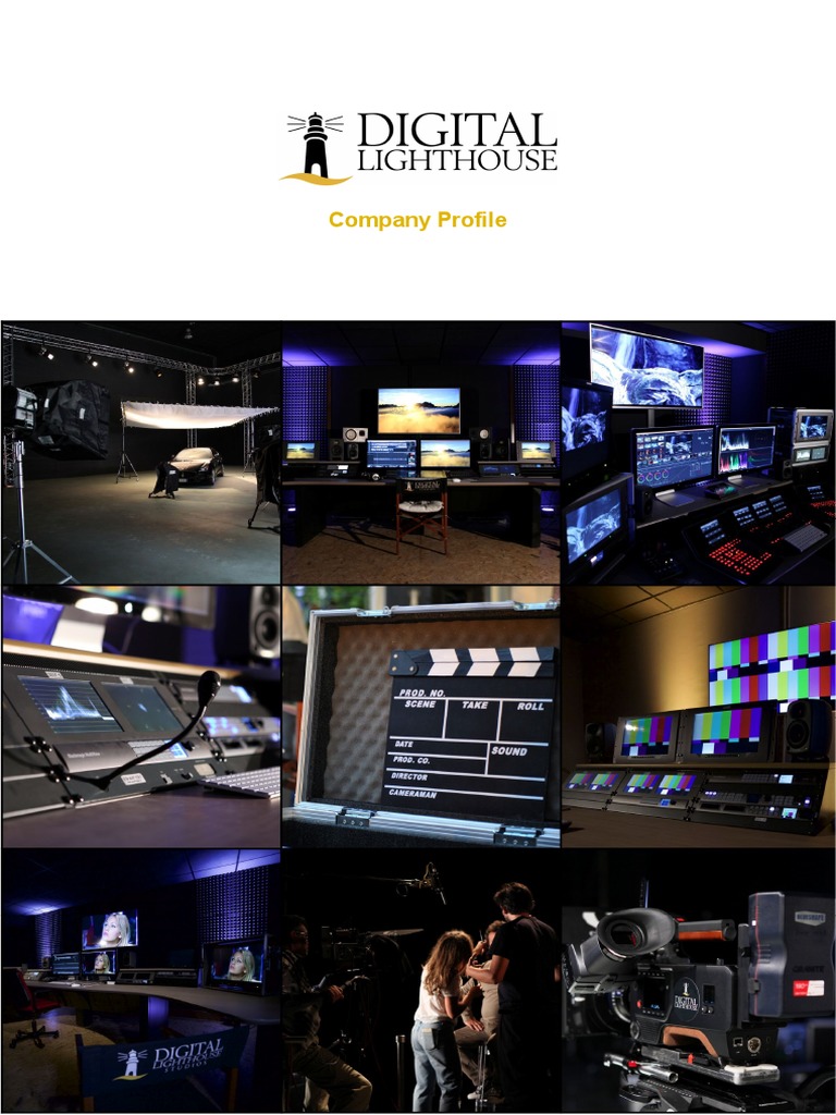 DIGITAL LIGHTHOUSE Company Profile ENG | PDF | 3 D Computer Graphics ...