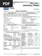 Protective & Marine Coatings: Pro-Cryl Universal Primer | PDF | Paint ...