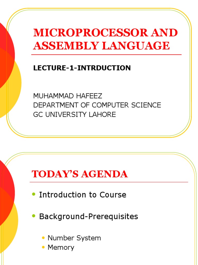 Mpal Introduction | PDF | Assembly Language | Bit