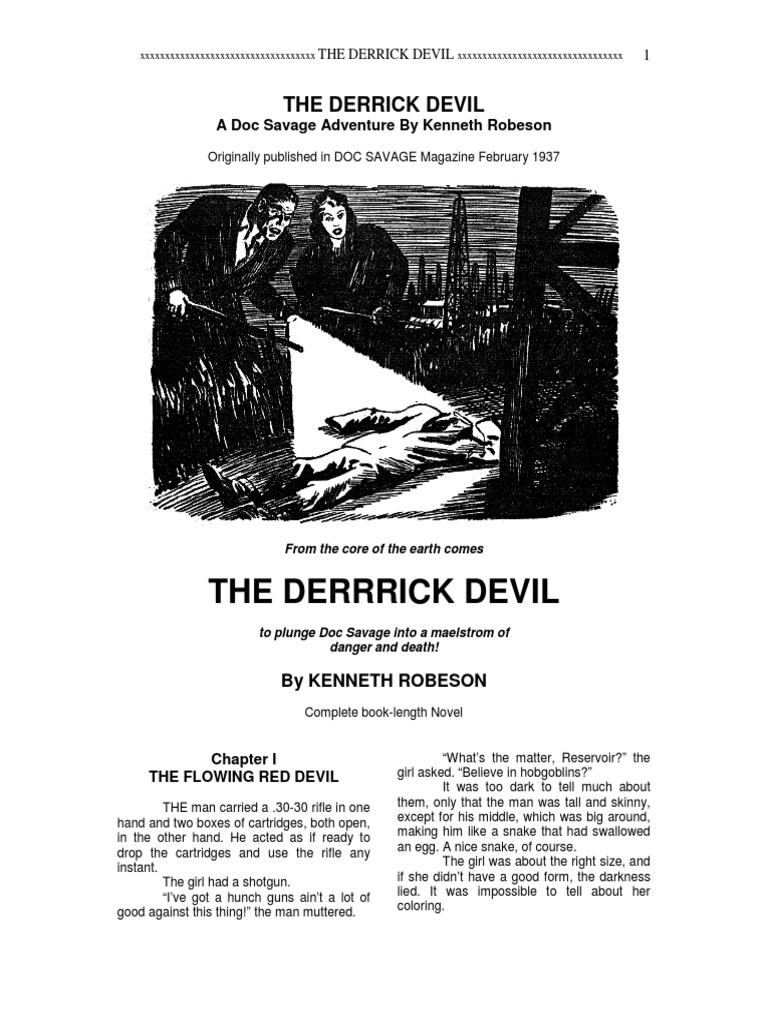 048 The Derrick Devil Pdf Pdf Parachute Nature