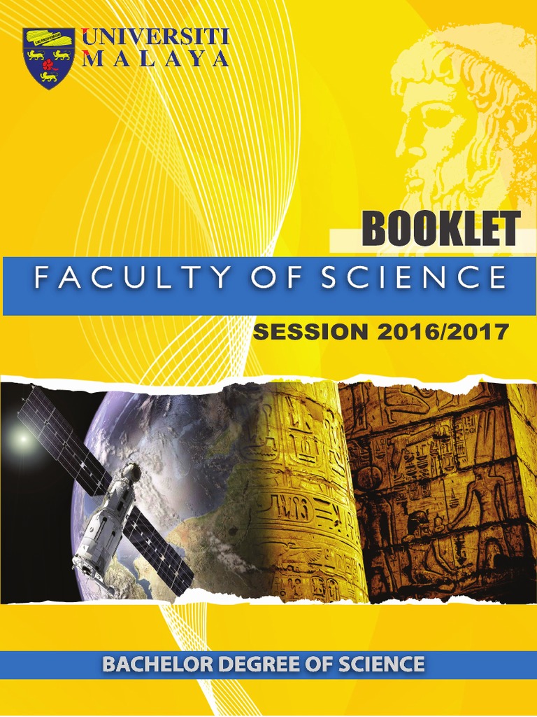 Booklet Fakulti Sains 201617 | PDF | Mathematical Statistics | Teaching ...