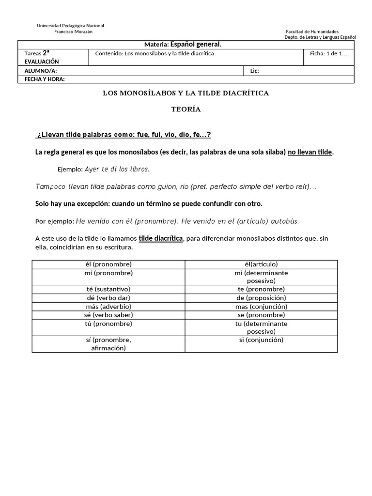 El Acento Diacritico | PDF | Lingüística | Semiótica