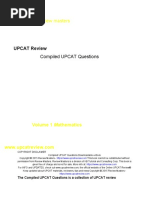 UPCAT Mathematics Practice Questions Set 1 | PDF | Inequality ...