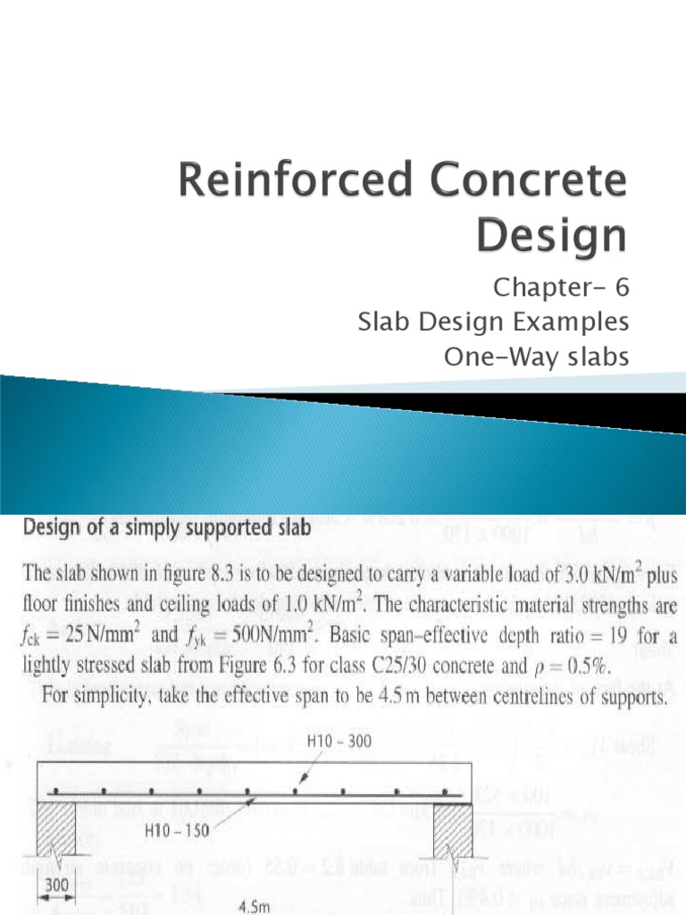 Chapter 6 Slabs Design Examples | PDF
