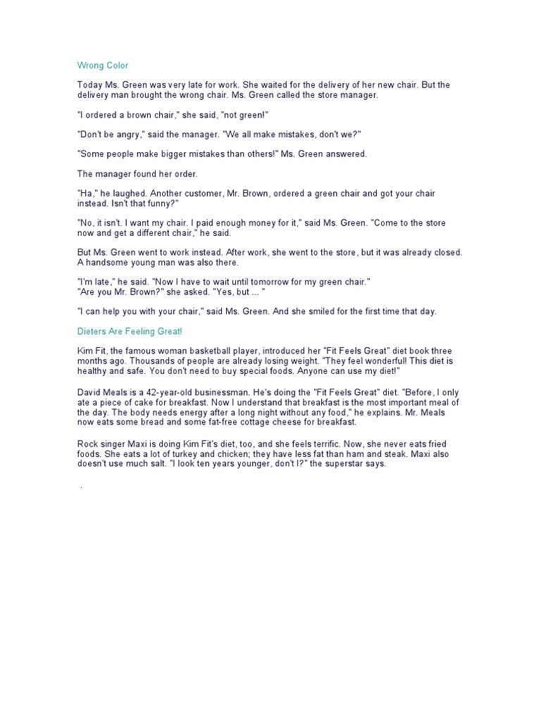 Wrong Color | PDF