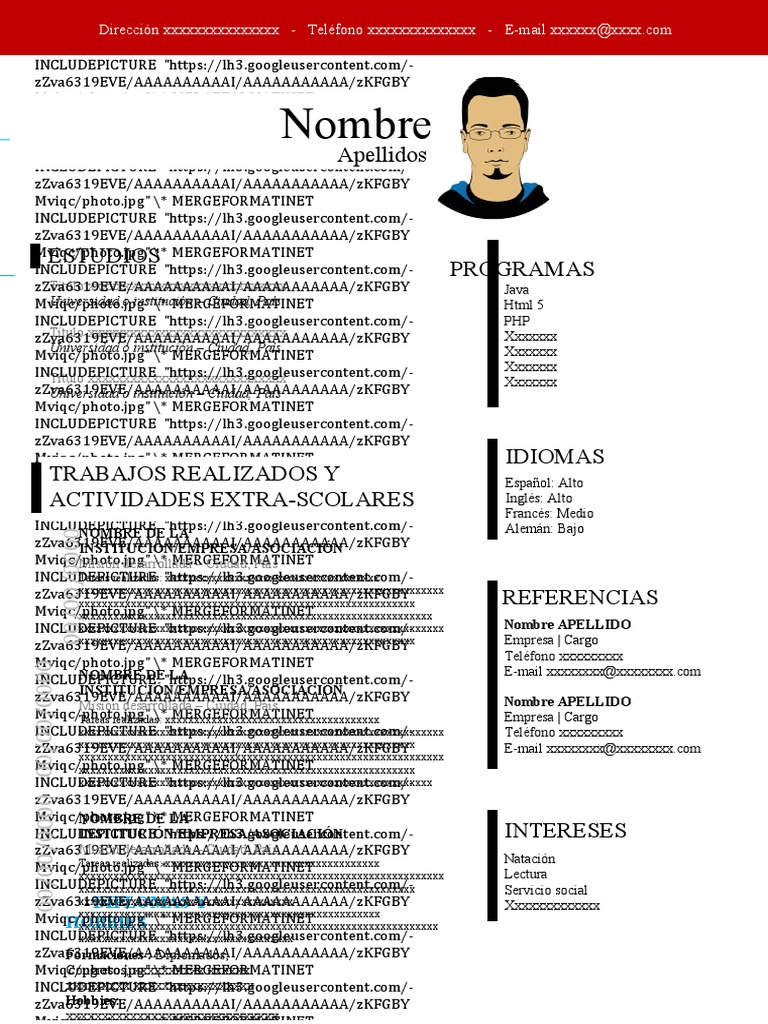 55 Hoja de Vida Calmada 97 2003 | PDF