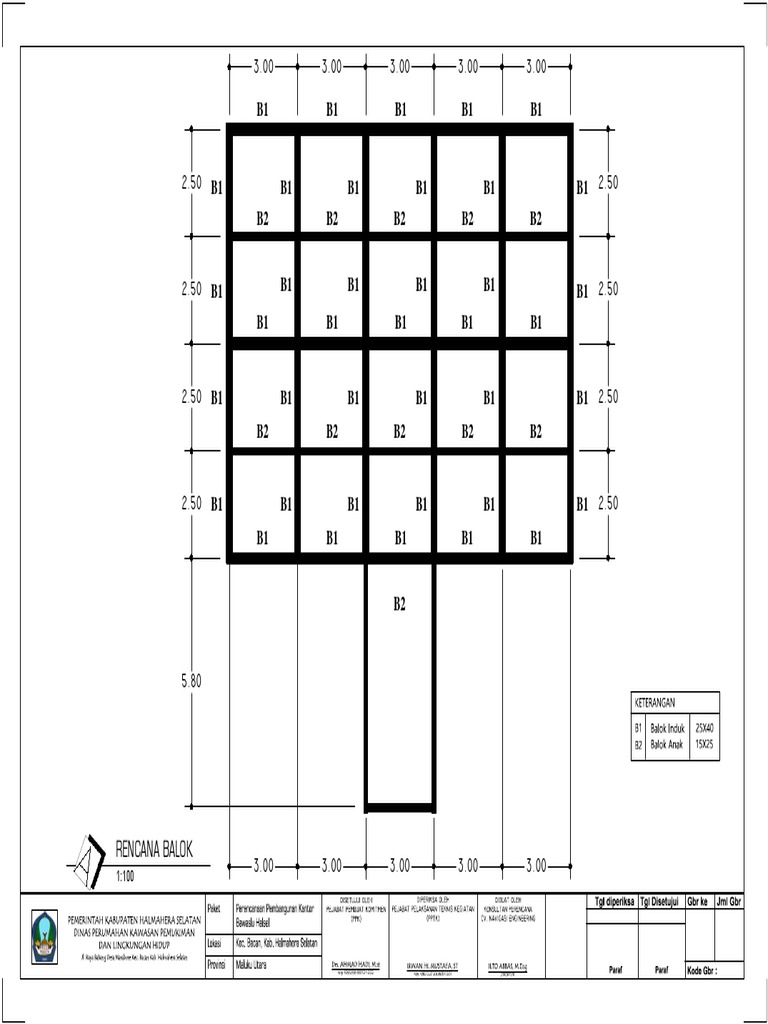 9.rencana Balok 25 X 40 | PDF