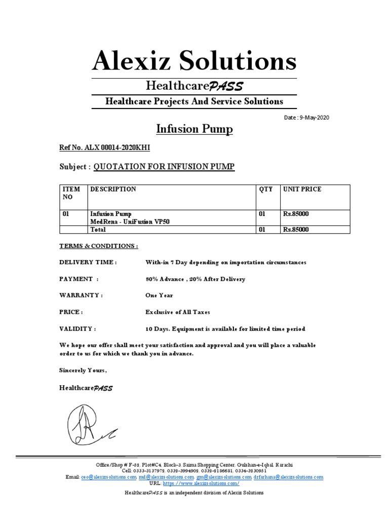 Infusion Pump Pdf Pdf