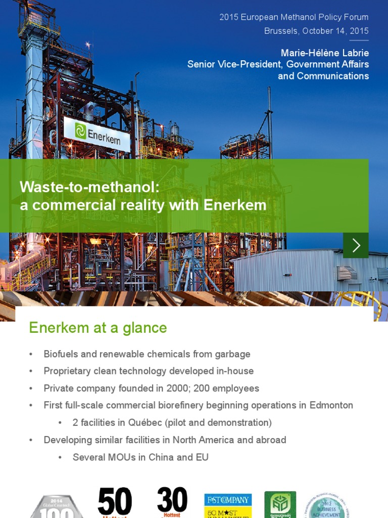 Marie-Helen Labrie Presentation | PDF | Biorefinery | Biofuel