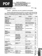 Annex 1 - 2 Water Body Classifications | PDF