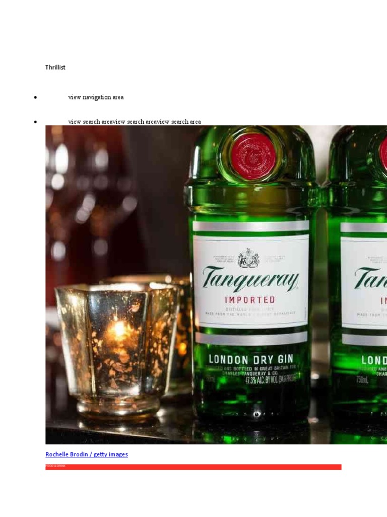 All Types of Gin | PDF | Gin | Distilled Drinks