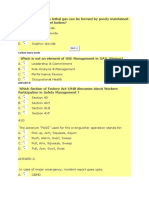 Fire Safety Quiz and Answers | PDF | Science & Mathematics