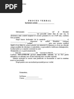 Model Borderou Serie Posta Romana | PDF