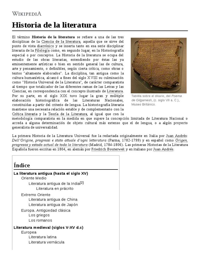 Historia de la Literatura Universal | PDF | sánscrito | Poesía