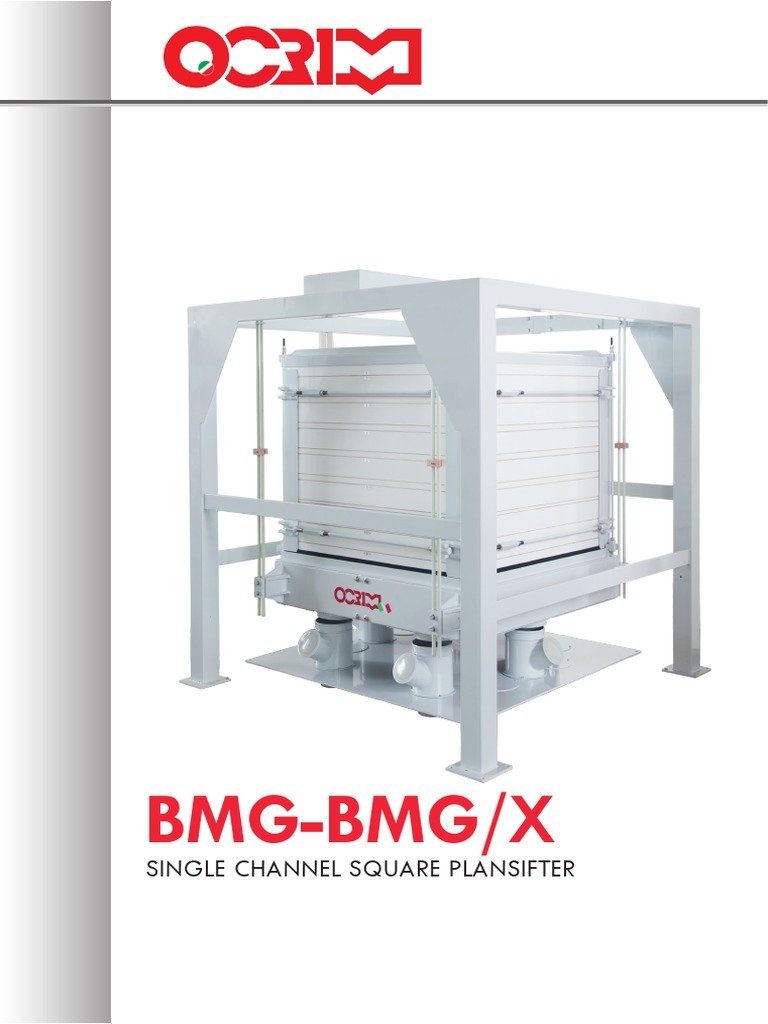 BMG-BMG/X: Single Channel Square Plansifter | PDF | Manufactured Goods ...
