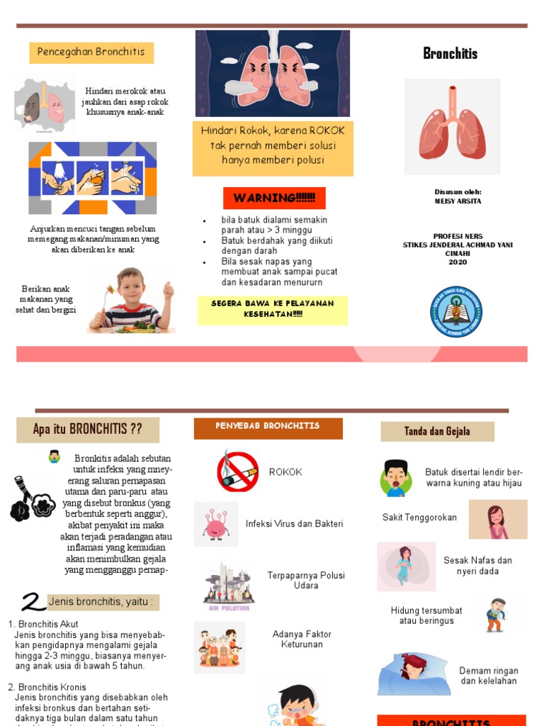 Leaflet Bronchitis Meisy | PDF