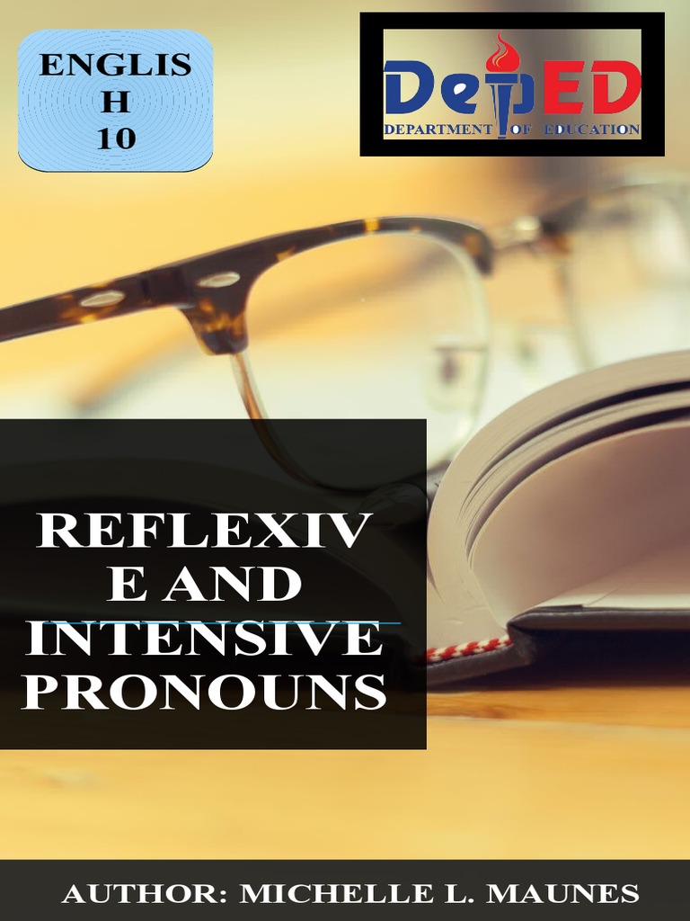 Reflexive and Intensive Pronouns | PDF