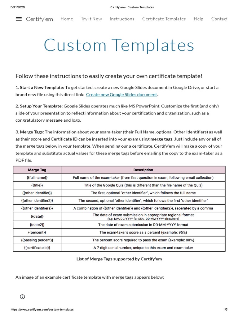 Certify Em Custom Templates Pdf Pdf Microsoft Power Point