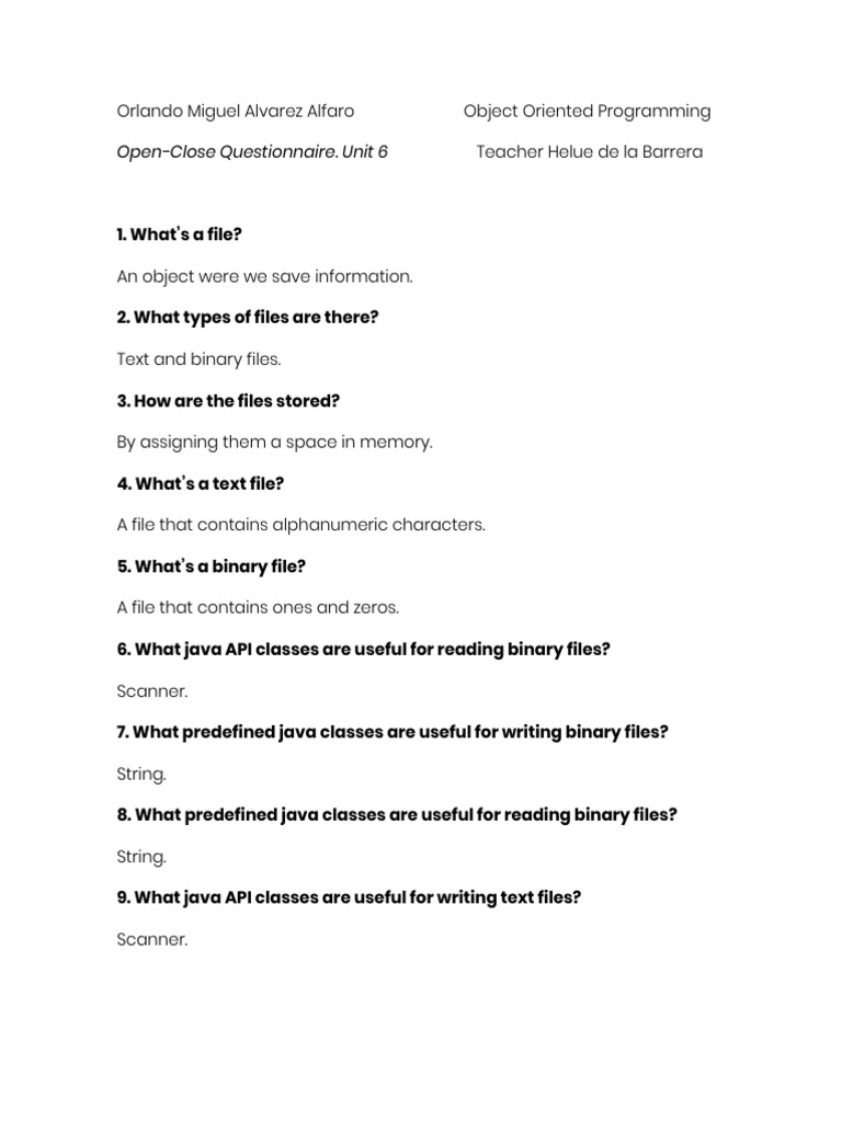 U6 - Ocq. Omaa (V1) PDF | PDF | Foreign Language Studies | Computers