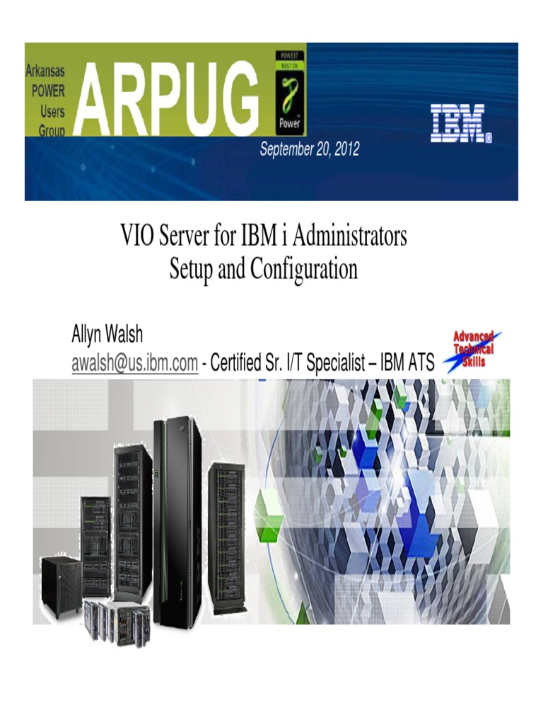 VIOS For IBM I Administrators ARPUG PDF | PDF | Server (Computing ...